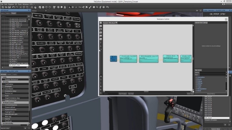 Airbus AS532 Cougar Virtual Maintenance Trainer